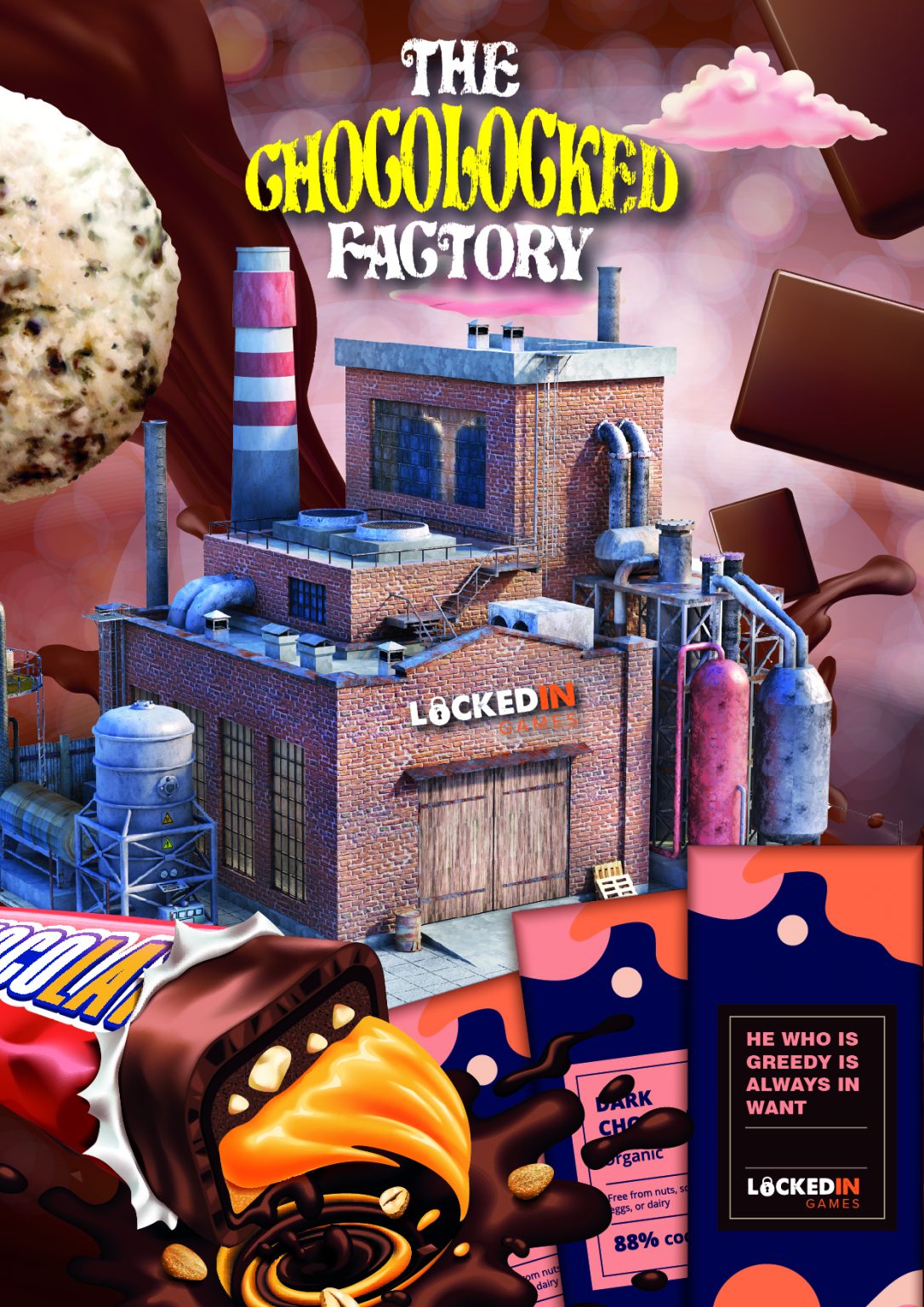 Escape Room Near Leeds | The Chocolocked Factory | Locked In Games